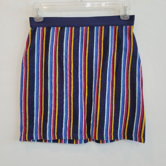 Forever 21 | Skirts | Forever 2 Vertical Stripes Colorful Mini Skirt ...